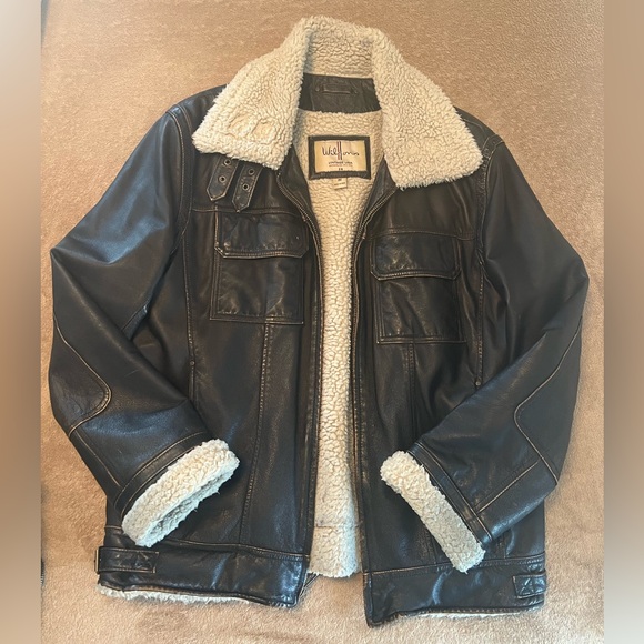 Wilsons Leather | Jackets & Coats | Used Wilsons Leather Aviator Bomber ...